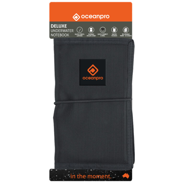 Oceanpro Deluxe Underwater Notebook - Shop Online - JettyDive
